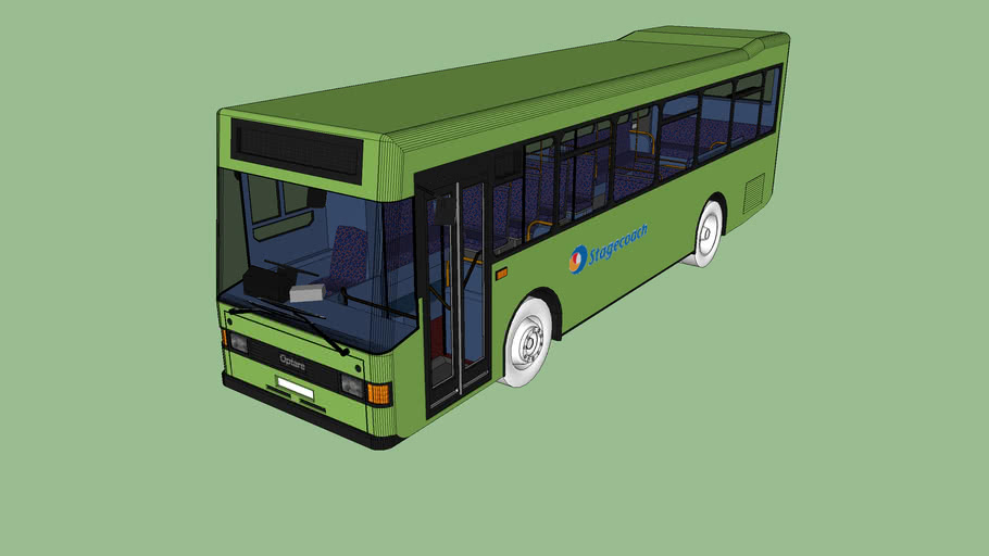 Optare Delta (1988) | 3D Warehouse