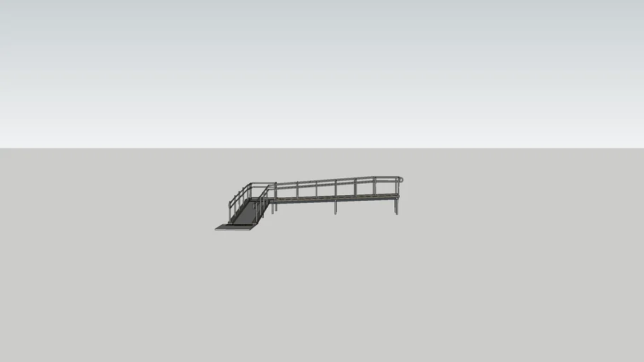 disabled ramp | 3D Warehouse