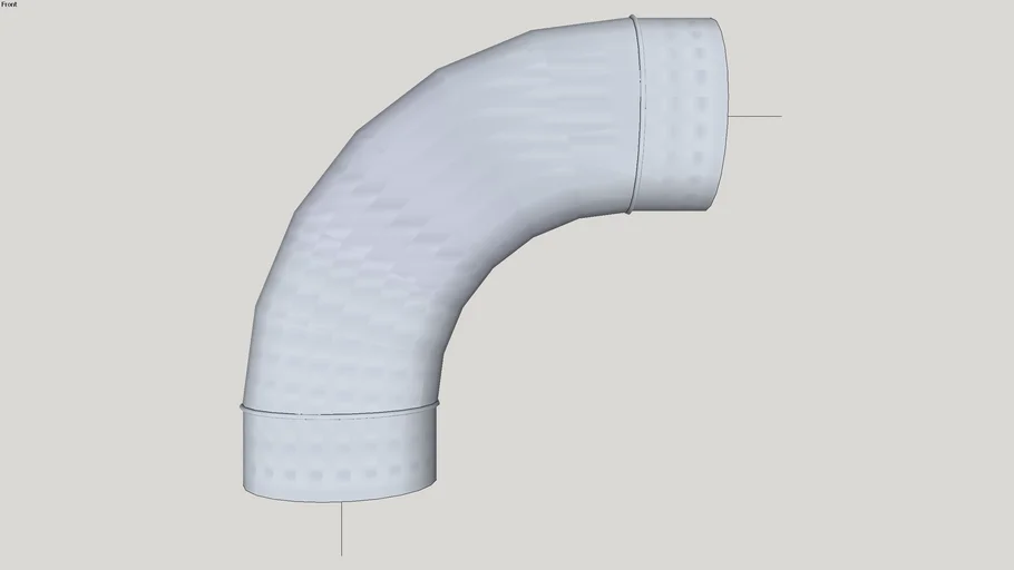 Elbow 90 Deg 5in | 3D Warehouse