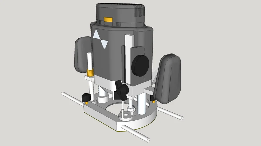 Generic 1/2' router | 3D Warehouse