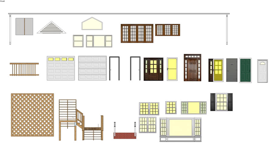 HOUSE PARTS | 3D Warehouse