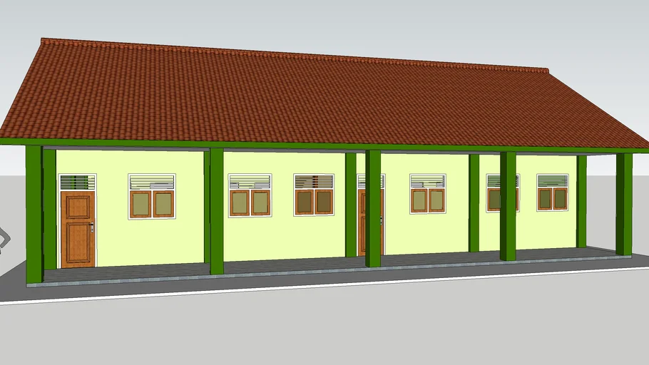RUANG KELAS 1 LANTAI YRS | 3D Warehouse