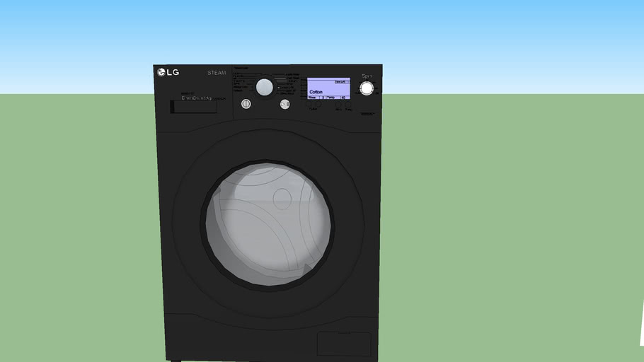 LG WASHING MACHINE | 3D Warehouse