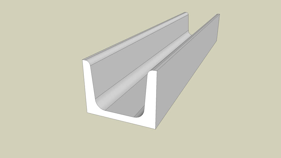 Profile UNP 50x38 | 3D Warehouse