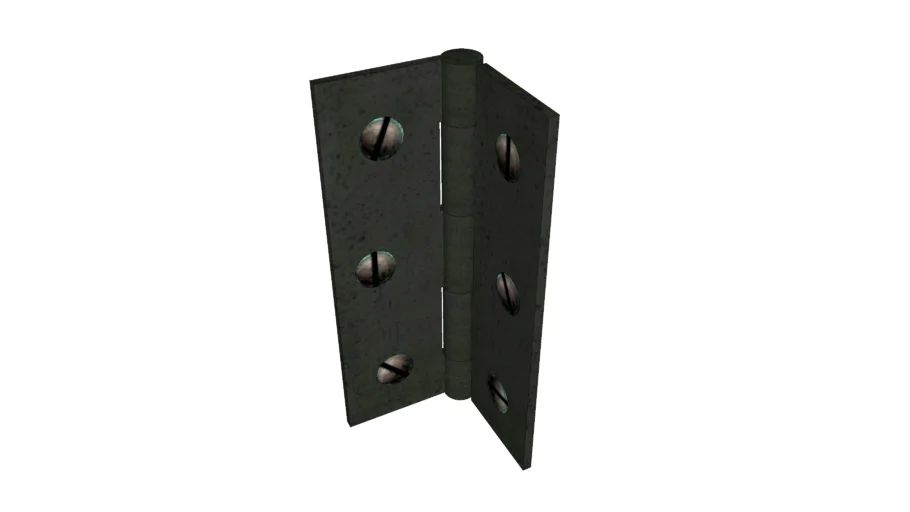 Old metal hinge | 3D Warehouse