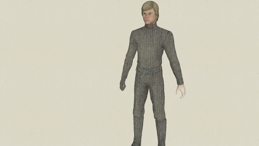 LUKE SKYWALKER. | 3D Warehouse