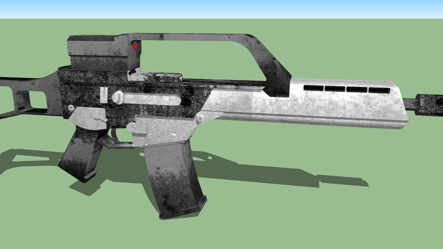 H&K G36K Assault Rifle (Detailed with Texture) | 3D Warehouse