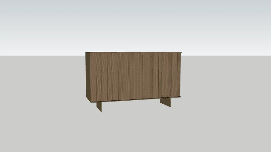 metal sideboard | 3D Warehouse