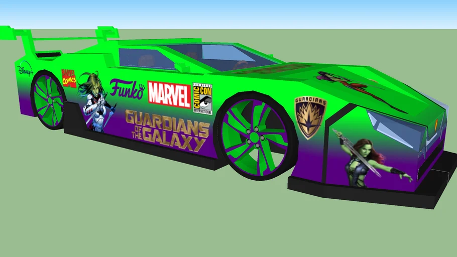 Marvel Gamora Car | 3D Warehouse