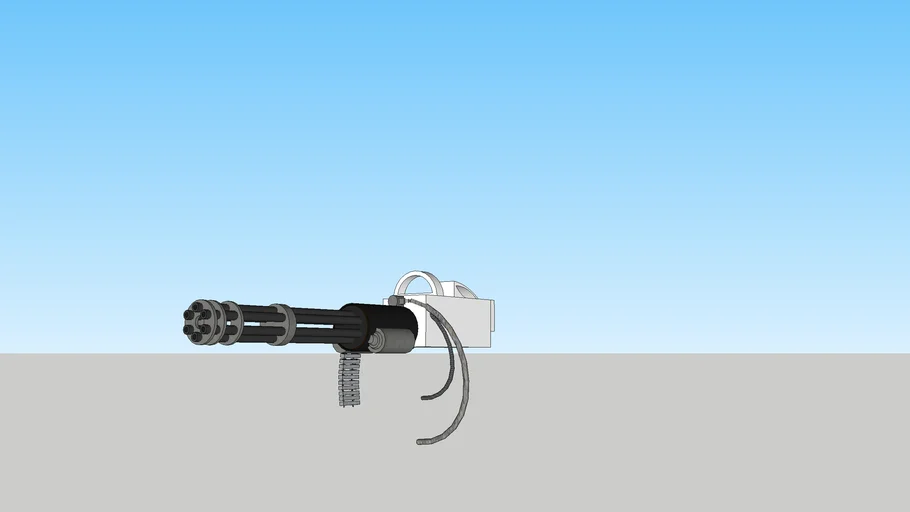 m134 minigun | 3D Warehouse