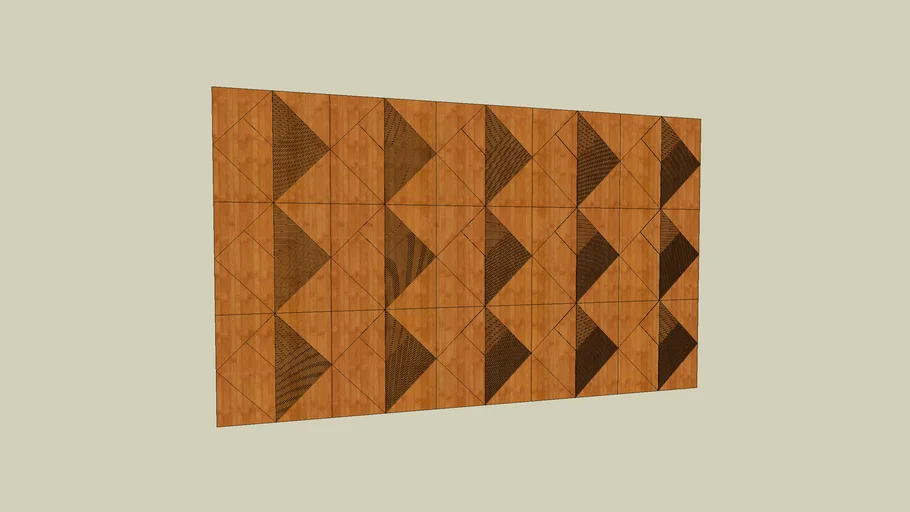 3D wood panel | 3D Warehouse