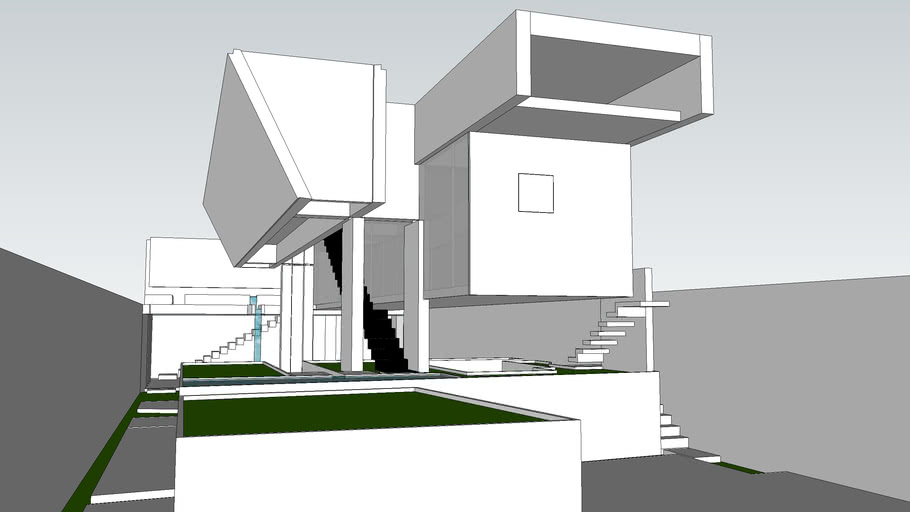 Angelo Bucci - Casa de Fim de Semana | 3D Warehouse