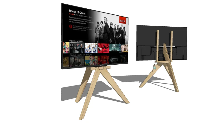 Soporte TV TV Support T3 | 3D Warehouse