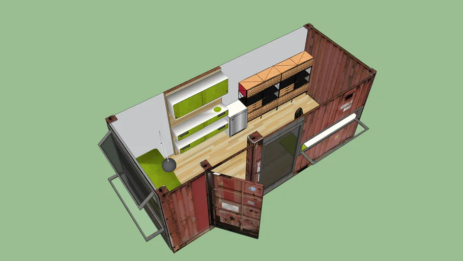 Container Pad | 3D Warehouse