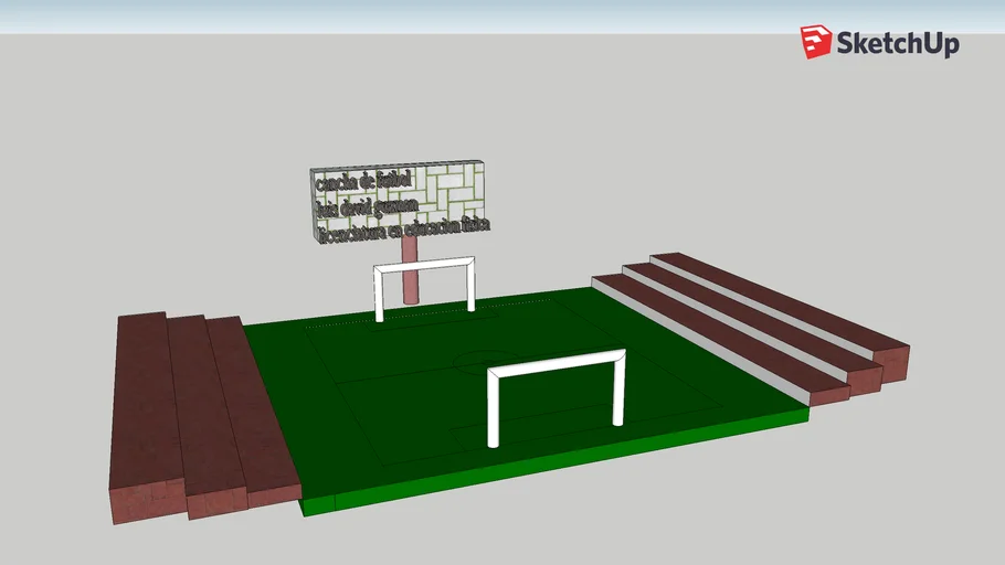 cancha de futbol | 3D Warehouse