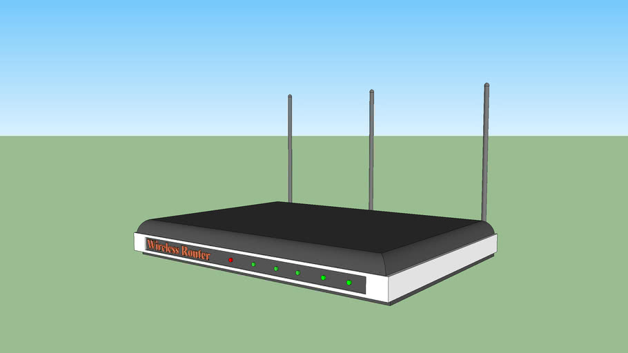 Wireless Router | 3D Warehouse