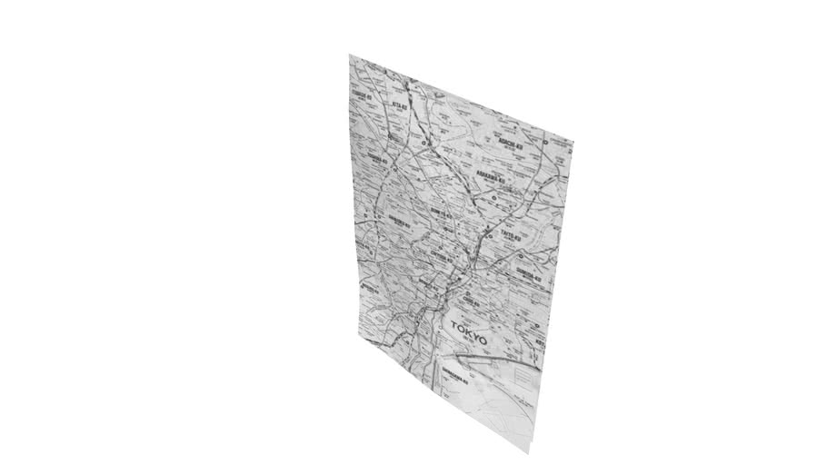 Poster or Paper Map | 3D Warehouse