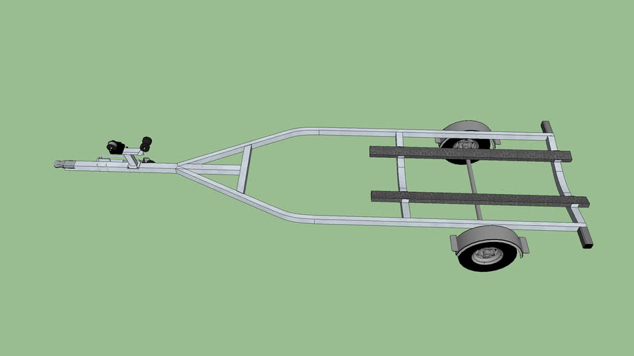 Aluminum Boat Trailer | 3D Warehouse