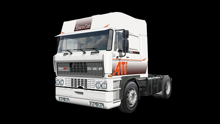Daf 3600 ati space cab | 3D Warehouse