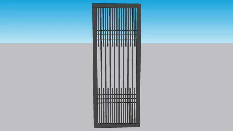 Porton Peatonal aniebuhr | 3D Warehouse