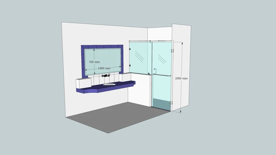SHOWER ENCLOSURE | 3D Warehouse