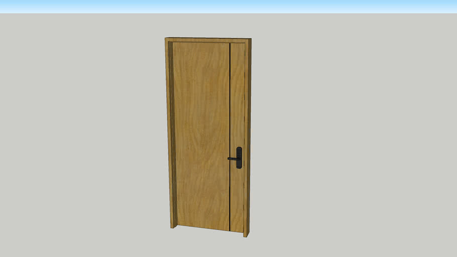 kusen Pintu Utama 1x2.4m | 3D Warehouse
