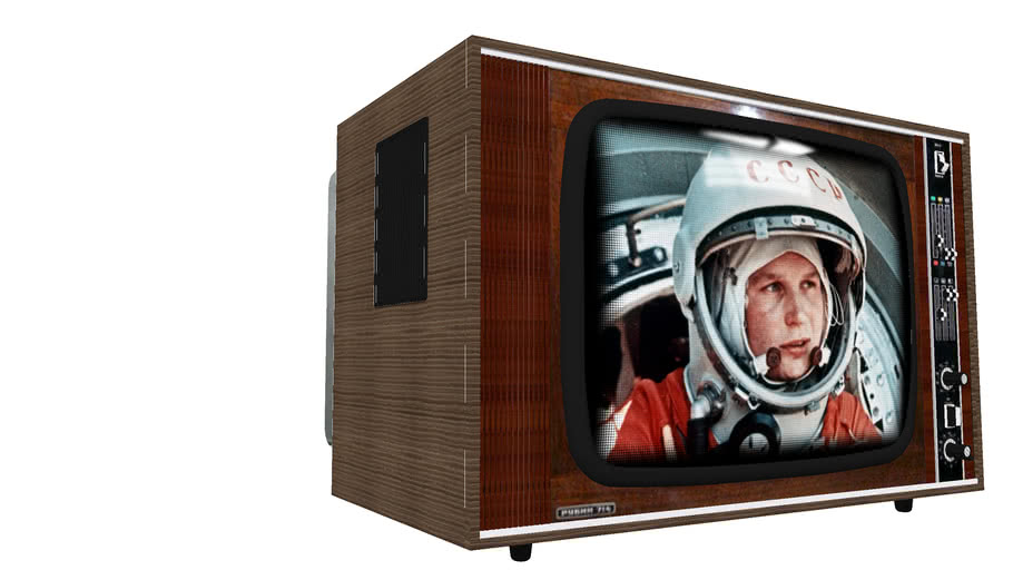 Rubin - Soviet tv set | 3D Warehouse