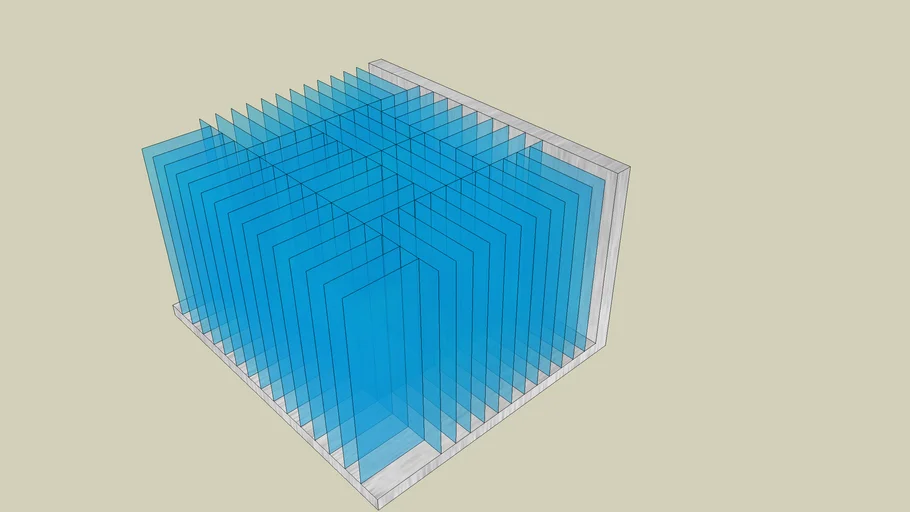 Glass Cooling Stack | 3D Warehouse