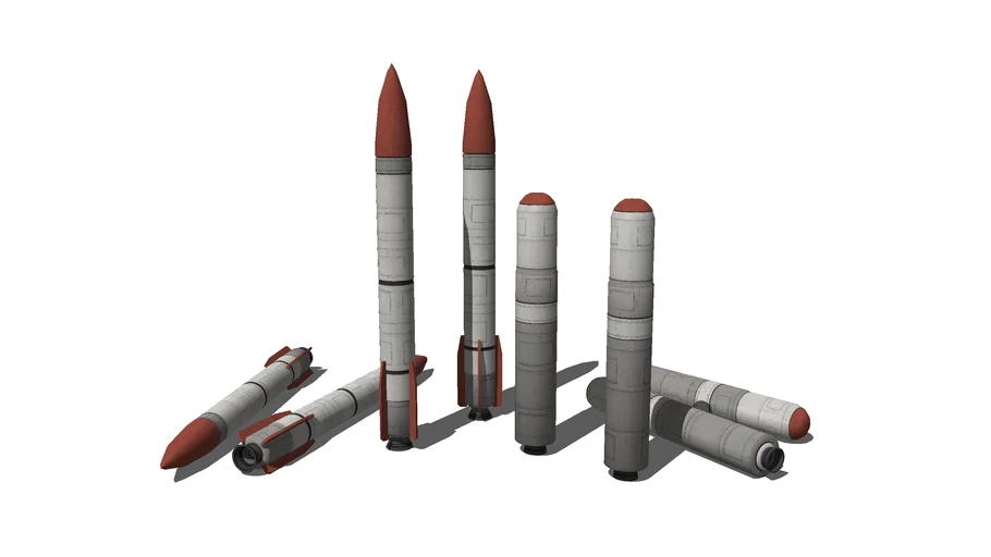 Missiles Set | 3D Warehouse