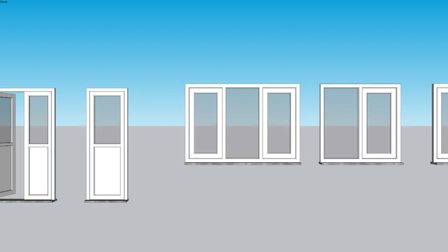 PVC KAPI PENCERE | 3D Warehouse