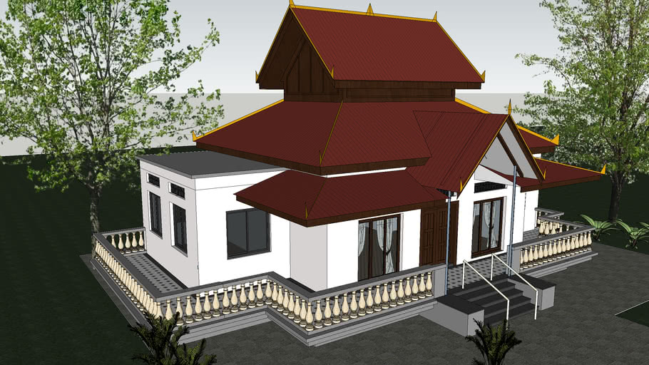 myanmar monestry | 3D Warehouse