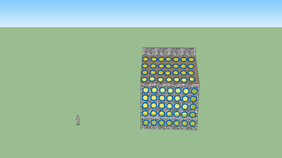 House with windows | 3D Warehouse