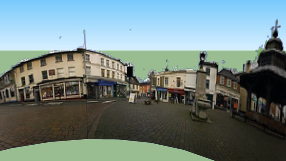 town backround | 3D Warehouse