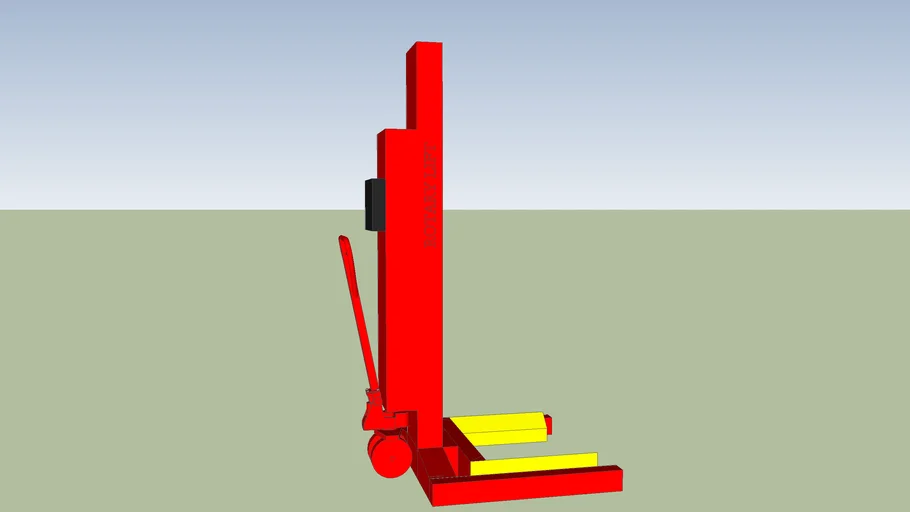Heavy Duty Truck lift | 3D Warehouse