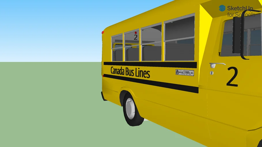1990 Dodge Corbeil Mini Bus 2 | 3D Warehouse