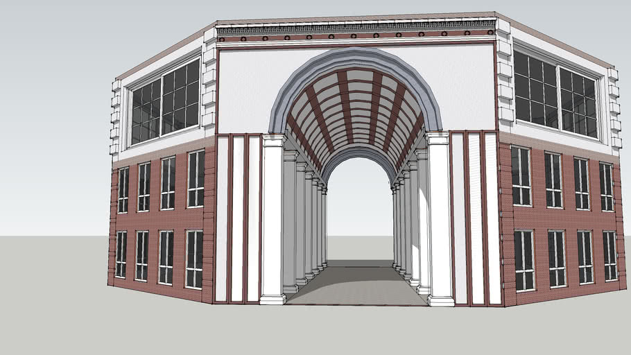 EMU Fictitious Satellite Campus Building-2 | 3D Warehouse