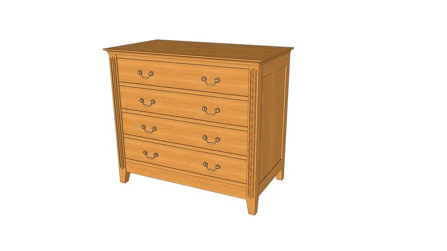 Chest with drawers 1 | 3D Warehouse