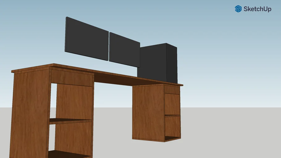 Gaming Desk | 3D Warehouse