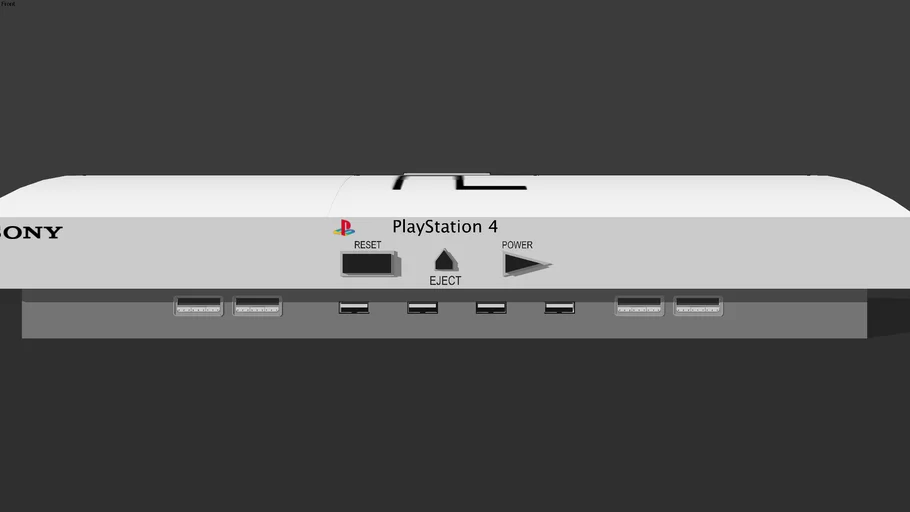 Sony PlayStation 4 | 3D Warehouse