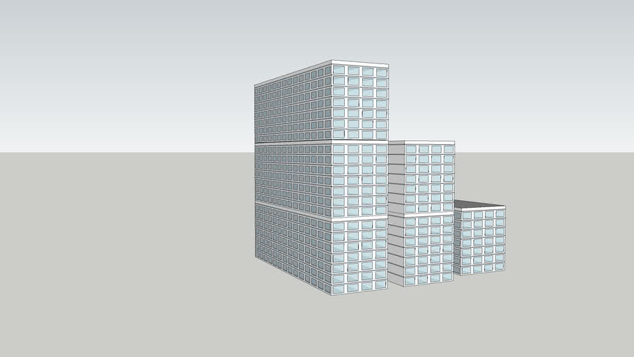 simple block building | 3D Warehouse