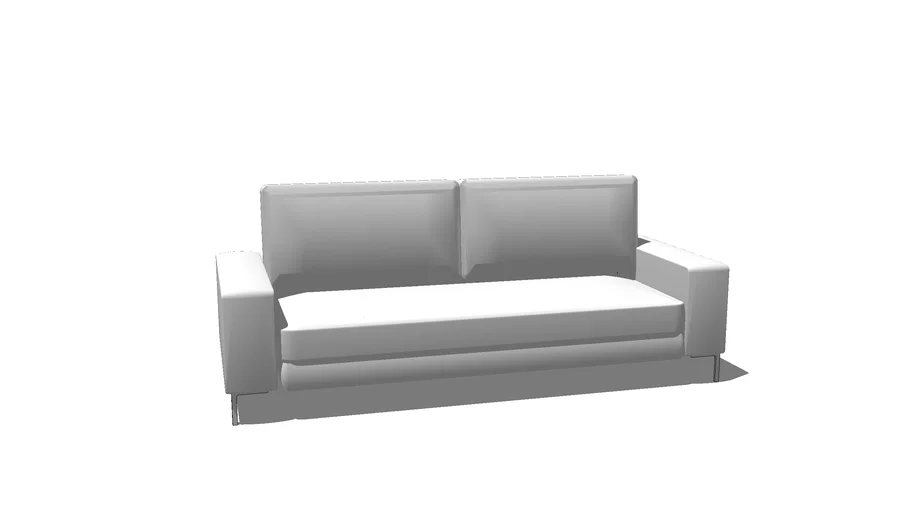 LOVESEAT CLEAN SQUARE | 3D Warehouse