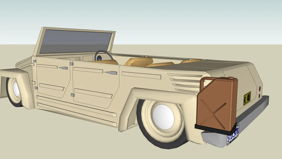 Kustom VW Thing | 3D Warehouse