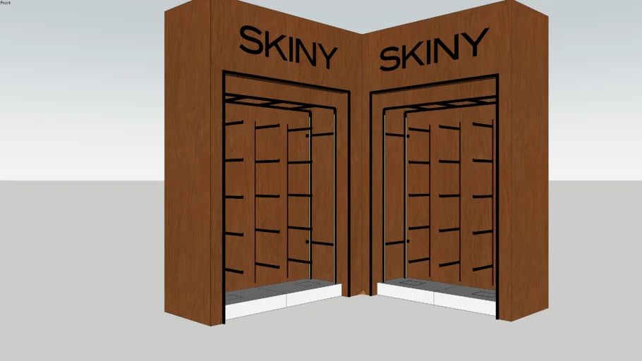 Corner Izq y Der Caballero Skiny Gran Chapur Norte | 3D Warehouse