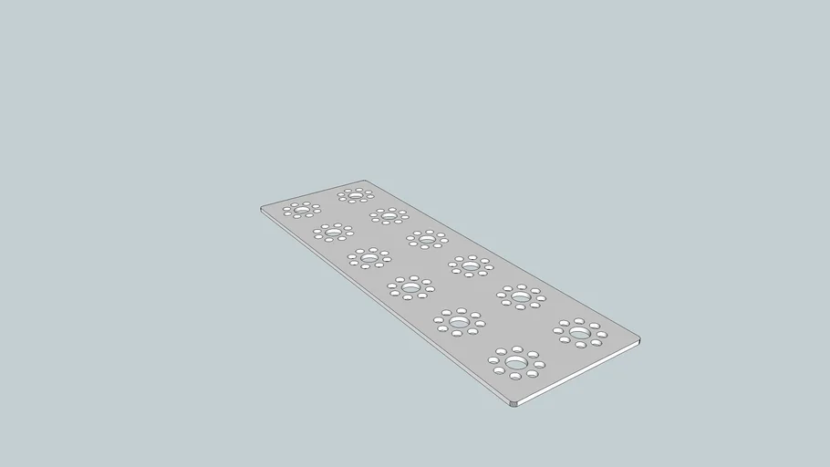 Flat Building Plate | 3D Warehouse