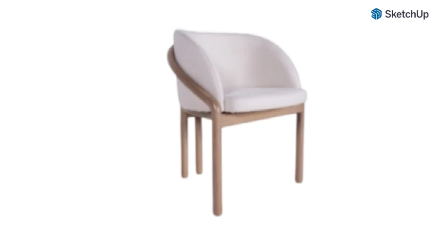 Cadeira Hug - Móveis James | 3D Warehouse