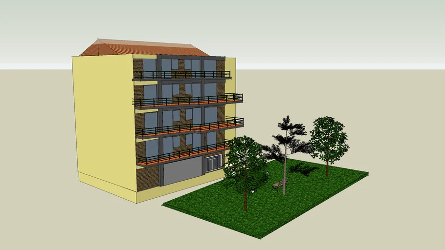 apartment complex | 3D Warehouse