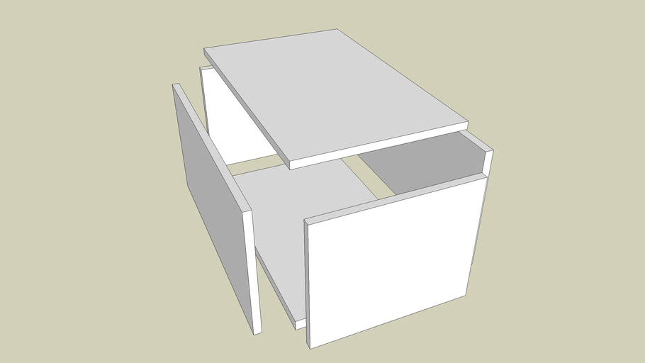 Exploded box (plain) (9JB) | 3D Warehouse