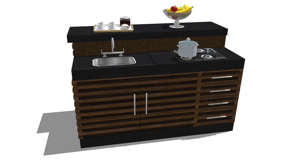 Kitchen Countertop | 3D Warehouse