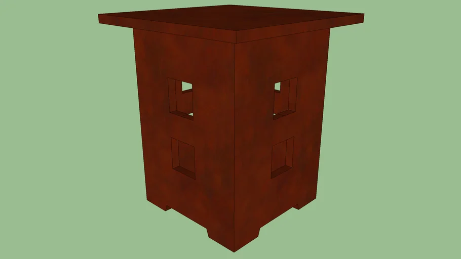 Limbert, Charles_Side Table_No. 234 | 3D Warehouse