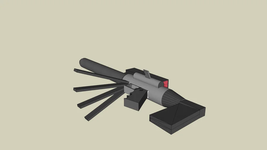 slifer aru inc automatic machine 3-7u gun | 3D Warehouse